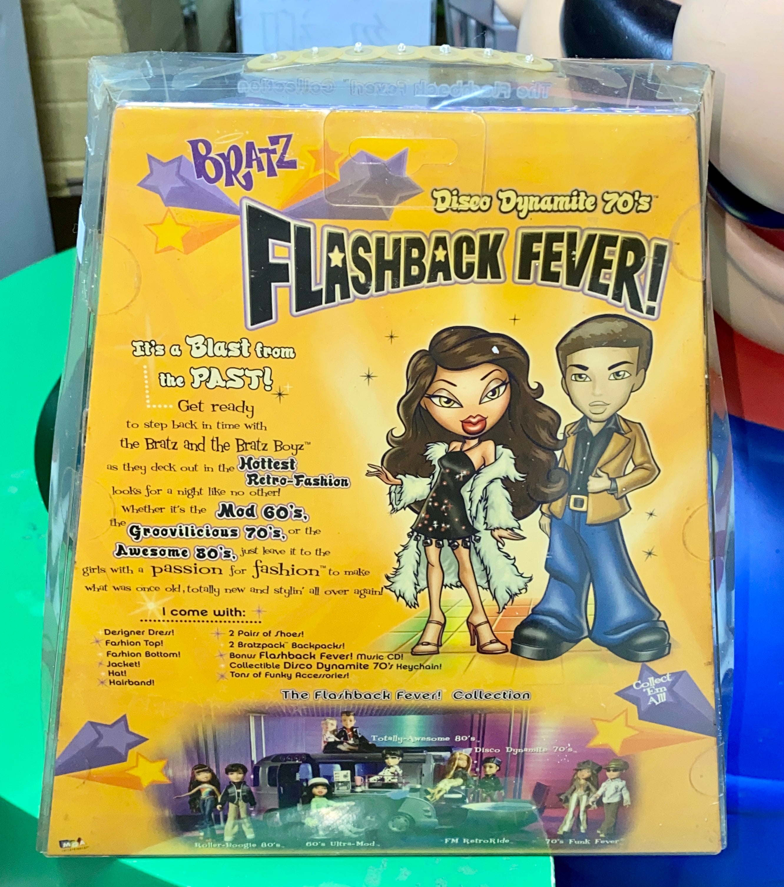 C1205 MGA 28378 BRATZ THE FLASHBACK FEVER COLLECTION DISCO DYNAMITE 70 ...