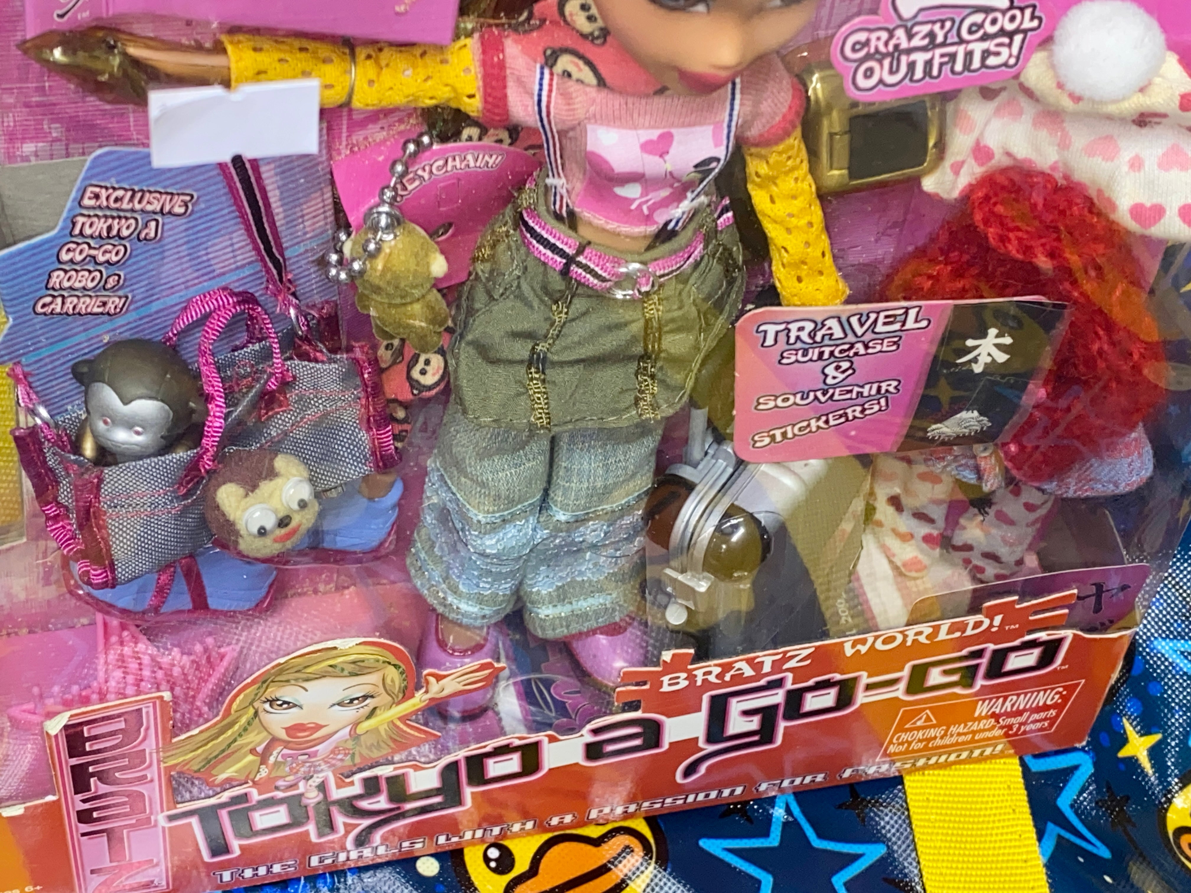 C1205 MGA 27780 BRATZ WORLD TOKYO A GO-GO # YASMIN DOLL TOY OF THE YEA ...