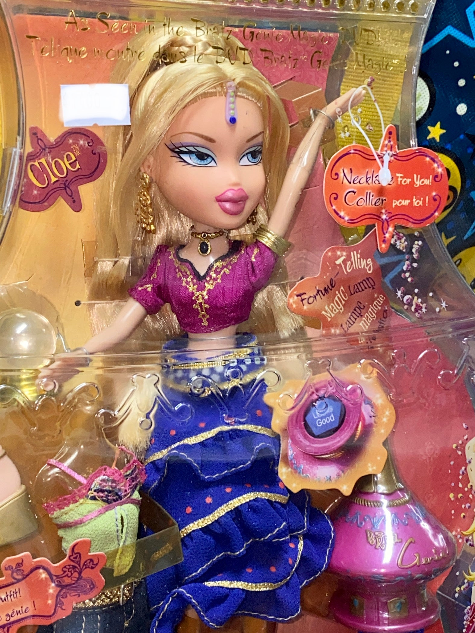 C1205 MGA 31358 BRATZ GENIE MAGIC # CLOE DOLL MAKE A WISH– TOYZONE