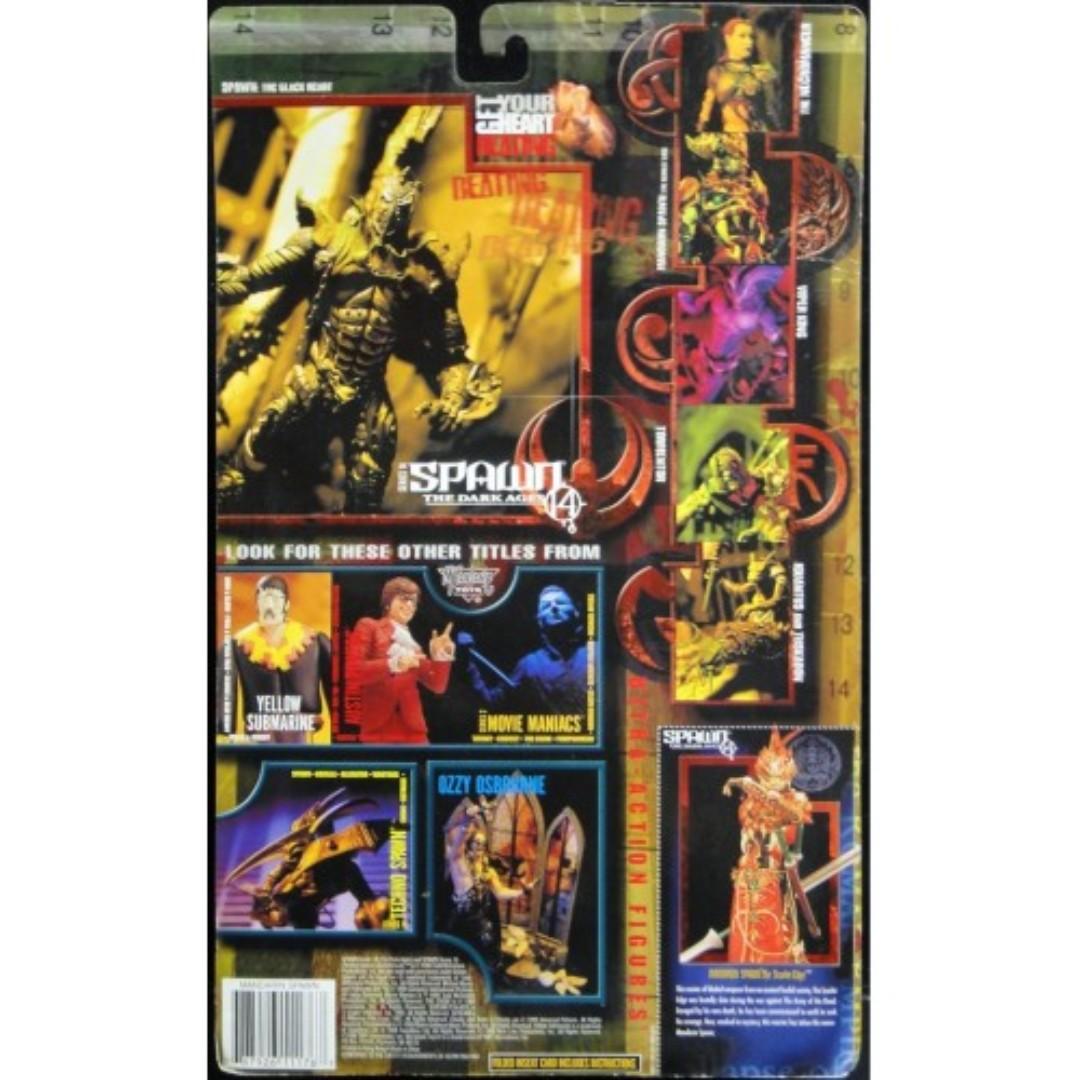 MCFARLANE SPAWN 14 BLACK HEART NECROMANCER IGUANTUS TUSKADON VIPER TOR– TOYZONE