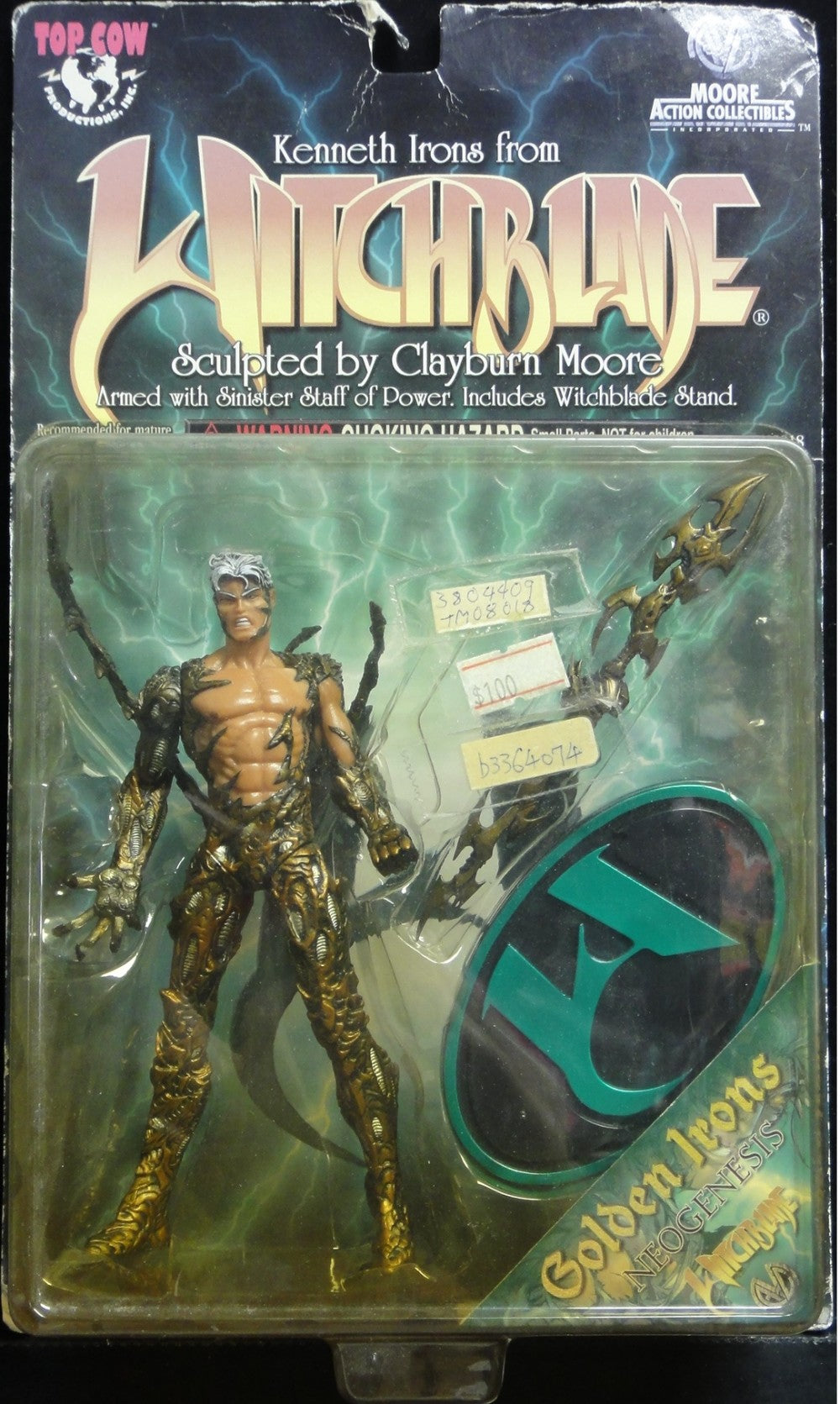 TOP COW 魔女之刃 MOORE ACTION COLLECTIBLES KENNETH IRONS FROM WITCHBLADE G ...