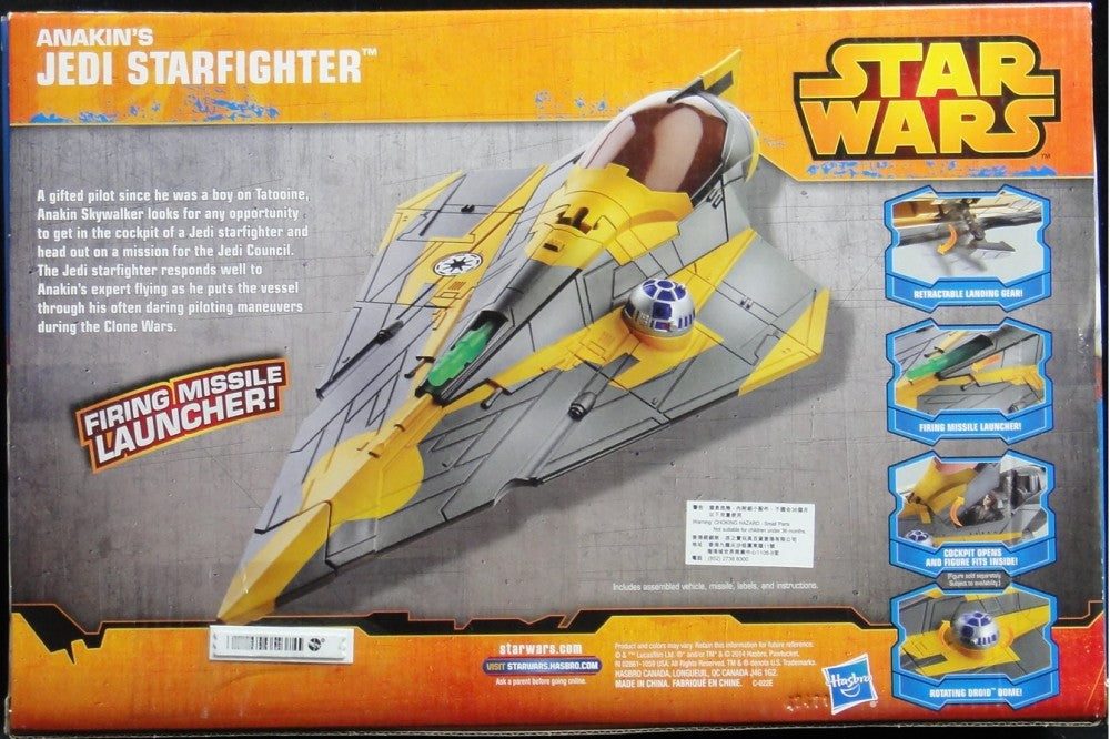 HASBRO 星球大戰 STAR WARS ANAKINS JEDI STARFIGHTER ATTACK OF THE CLONES 99 ...