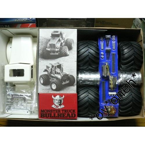 TAMIYA 1/10 BULLHEAD R/C 4X4X4 CUSTOMIZED MONSTER TRUCK MODEL KIT (580 ...