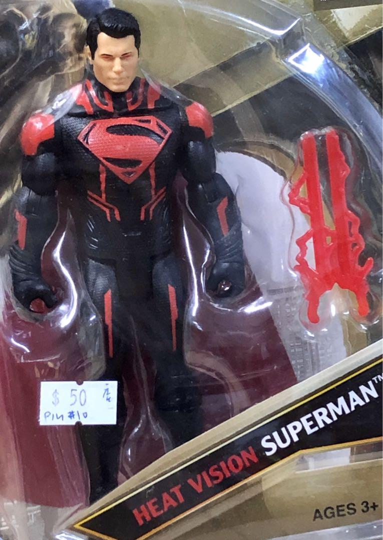 MATTEL DC COMICS BATMAN VS SUPERMAN FIGURE HEAT VISION SUPERMAN 超人 224 ...