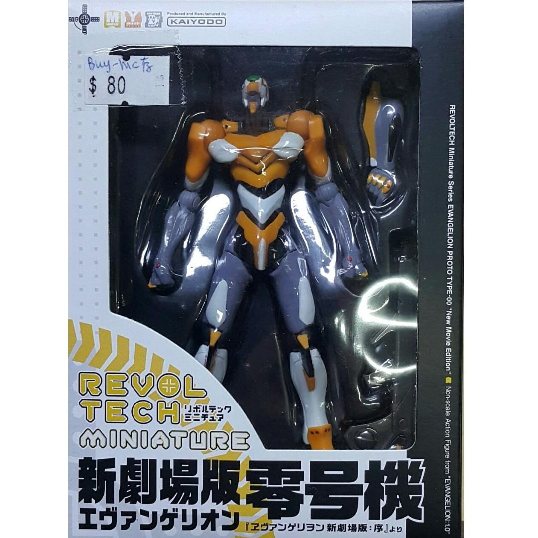 KAIYODO REVOLTECH MINIATURE EVA PROTOTYPE 00 福音戰士 新劇場版 序 EVA 零號機 (BUY ...
