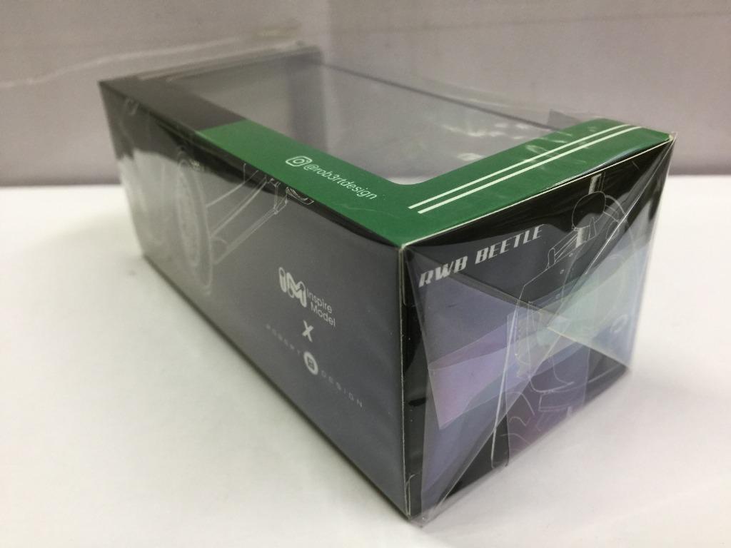INSPIRE MODEL X ROBERT DESIGN 1/64 RWB Beetle Green with white body Di ...
