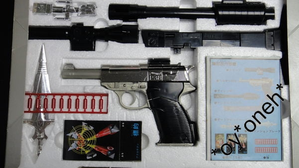 TAKARA 微星版 變形金剛 麥加登 MICROMAN MICRO CHANGE SERIES MC-13 GUN ROBOT WALTH ...