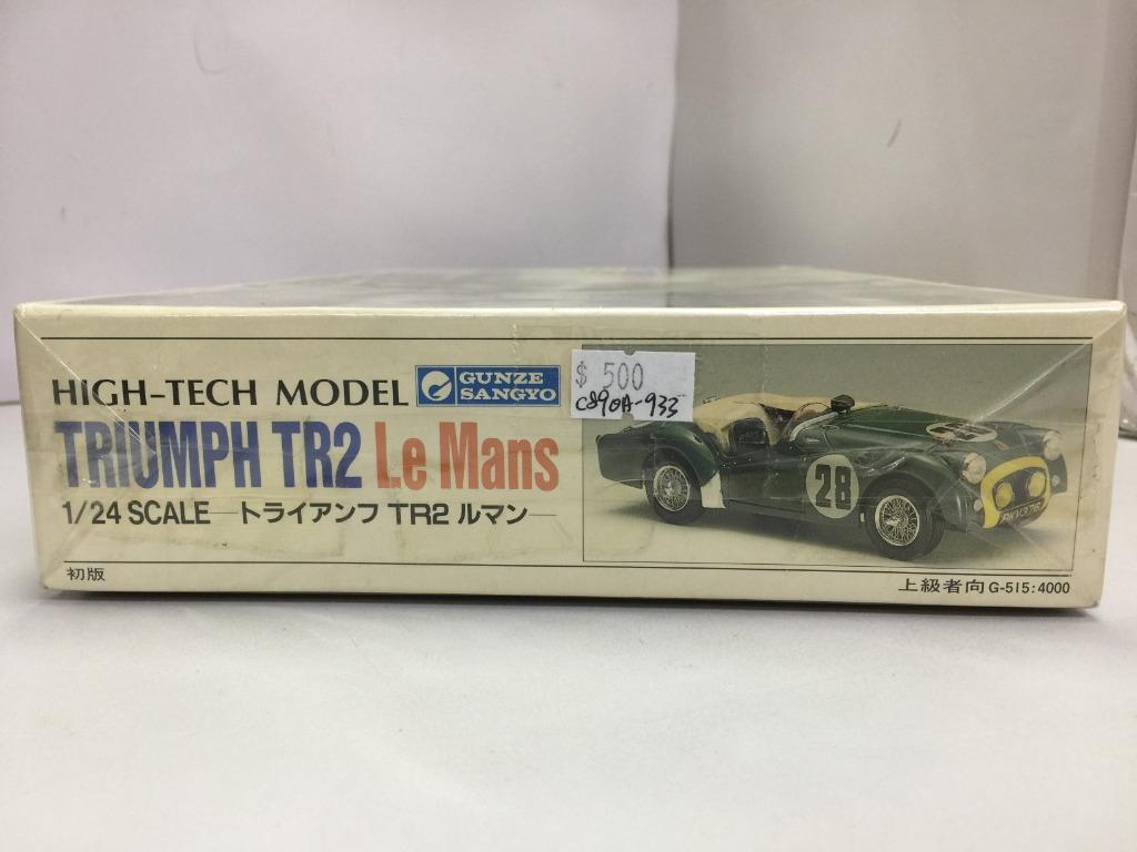 GUNZE SANGYO 1/24 TRIUMPH TR2 Le Mans HIGH-TECH MODEL (G-515:4000) (C8 ...