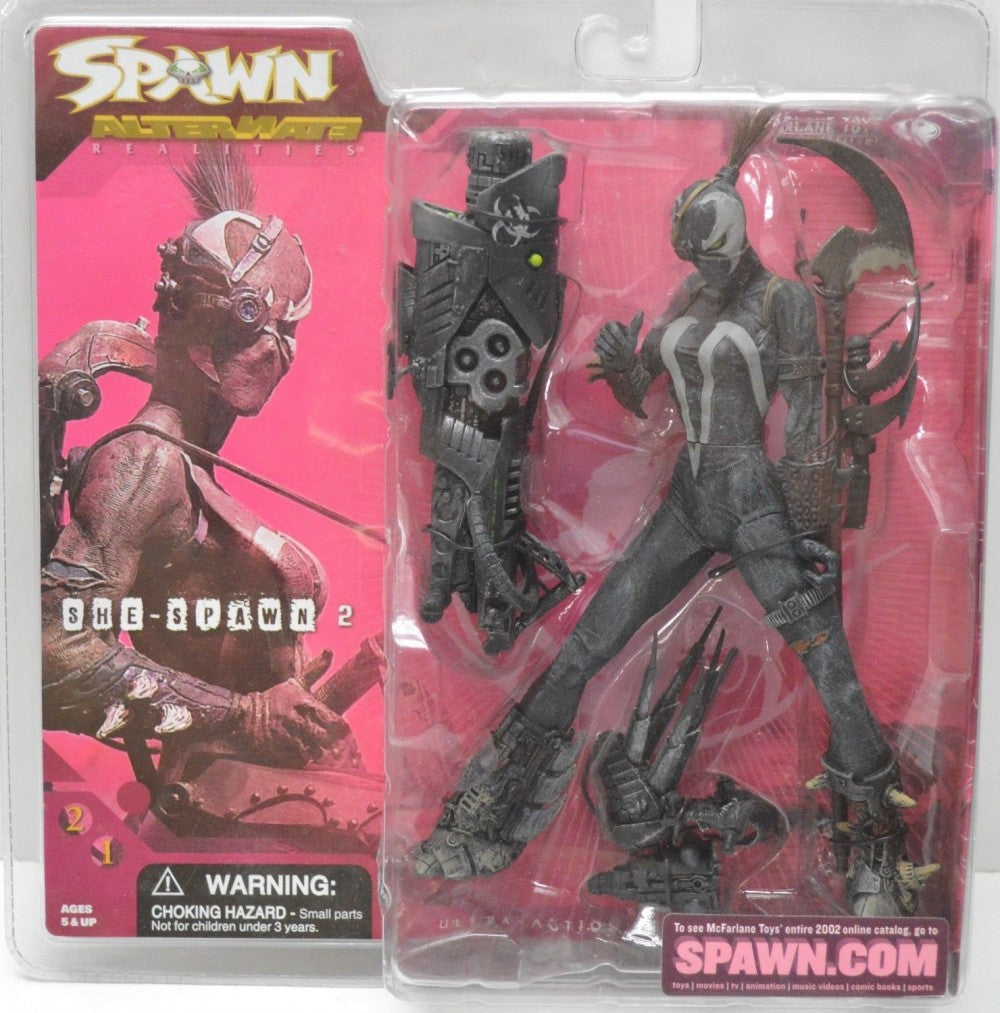 MCFARLANE TOYS 再生俠 SPAWN SERIES 21 SPAWN ALTERNATE REALITIES SPAWN 7 S ...