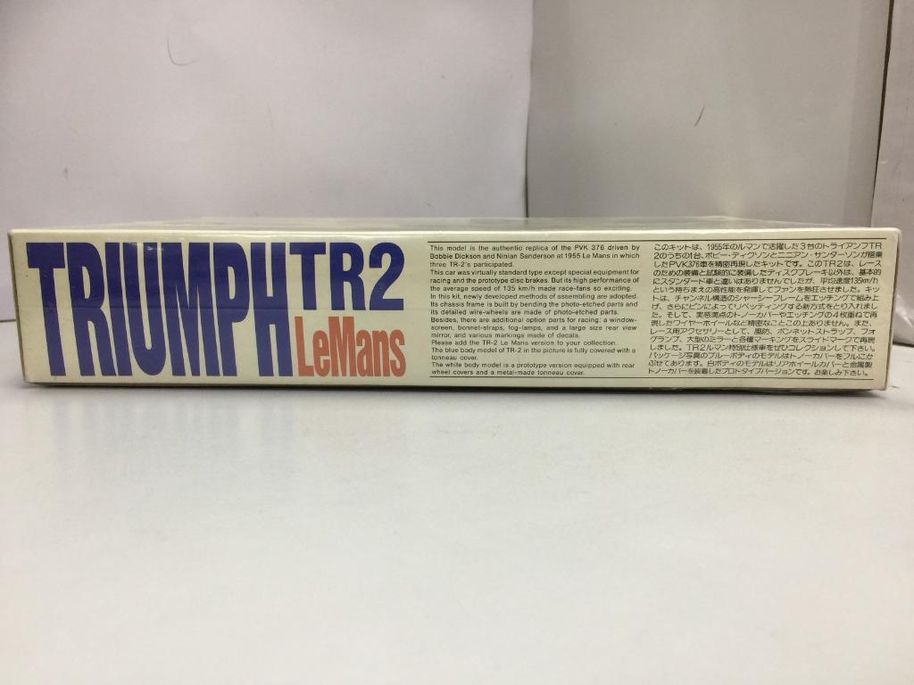 GUNZE SANGYO 1/24 TRIUMPH TR2 Le Mans HIGH-TECH MODEL (G-515:4000) (C8 ...