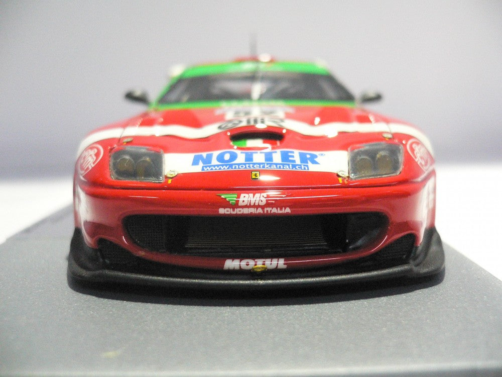 BBR 1/43 FERRARI 550 MARANELLO LM GT1 24h Le Mans 2005 "BMS SCUDERIA ...