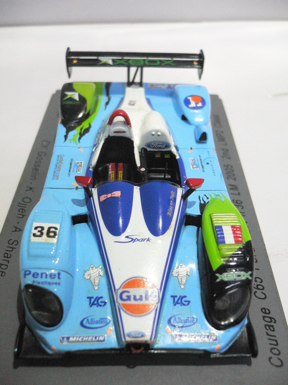 SPARK 1/43 COURAGE C65 FORD PBR LM 2005 2nd LMP2 CLASS #36 (90134)– TOYZONE
