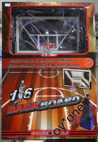 STORM TOYS BASKETBALL BACKBOARD FOR 1/6 ACTION FIGURE 籃球架埸景 (PIU#100 ...