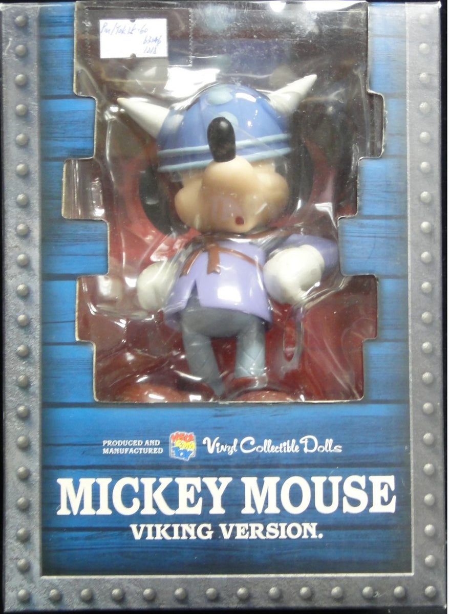 MEDICOM 迪士尼 米奇 DISNEY MICKEY MOUSE VIKING VERSION VINYL COLLECTIBLE DO ...