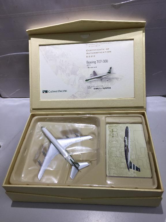 CATHAY PACIFIC 1/400 BOEING 707-300 60th ANNIVERSARY VR-HGH (00090 ...
