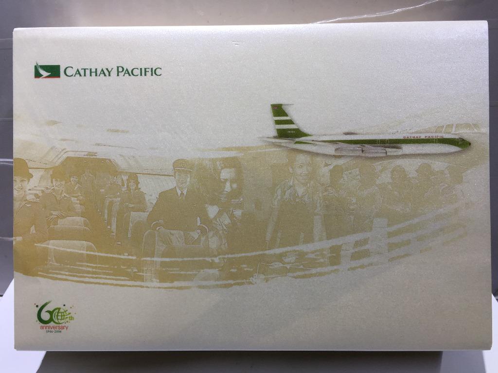 CATHAY PACIFIC 1/400 BOEING 707-300 60th ANNIVERSARY VR-HGH (00090 ...