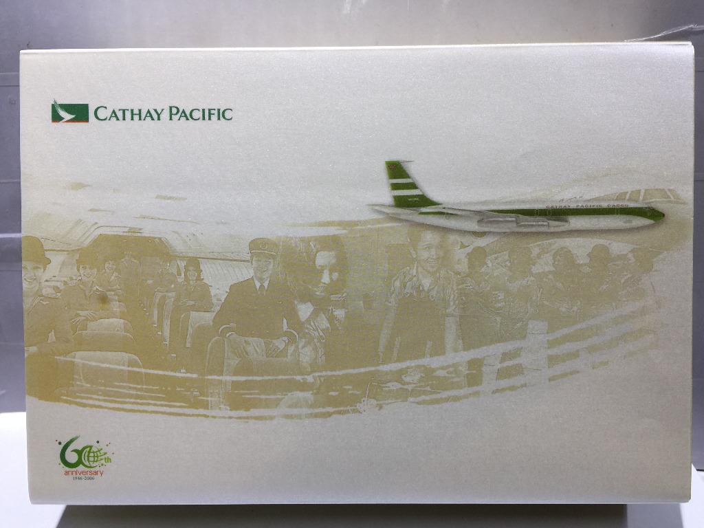 CATHAY PACIFIC 1/400 BOEING 707-300 CARGO 60th ANNIVERSARY VR-HGQ ...