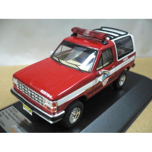 PREMIUMX 1/43 FORD BRONCO II FIRE DEPARTMENT CAMDEN NEW JERSEY 1990 (P ...
